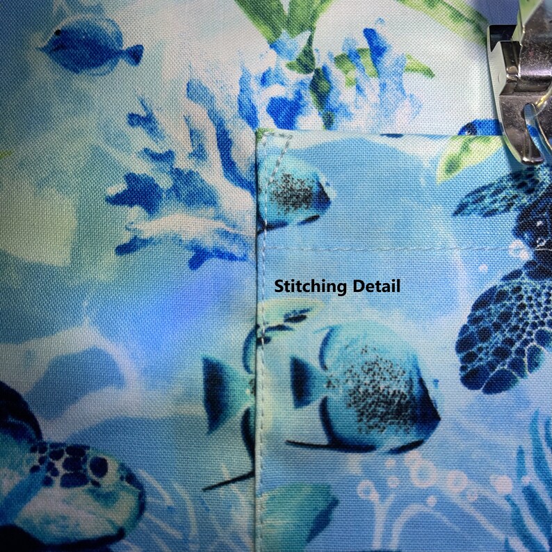 Turtles Totally Tropical in Royal Blue Batik Custom Made - Etsy