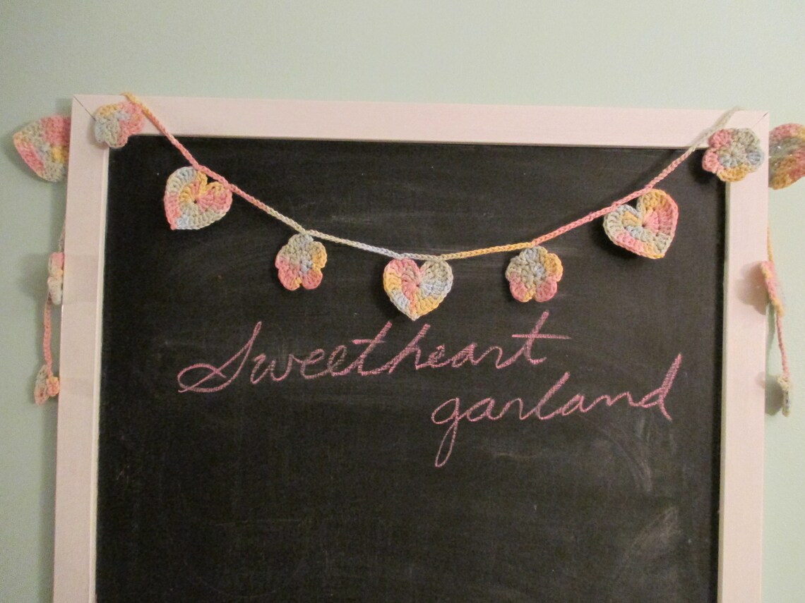 Sweetheart Garland - Etsy