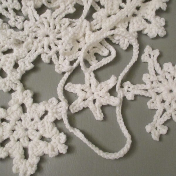 Snowflake Garland - Etsy