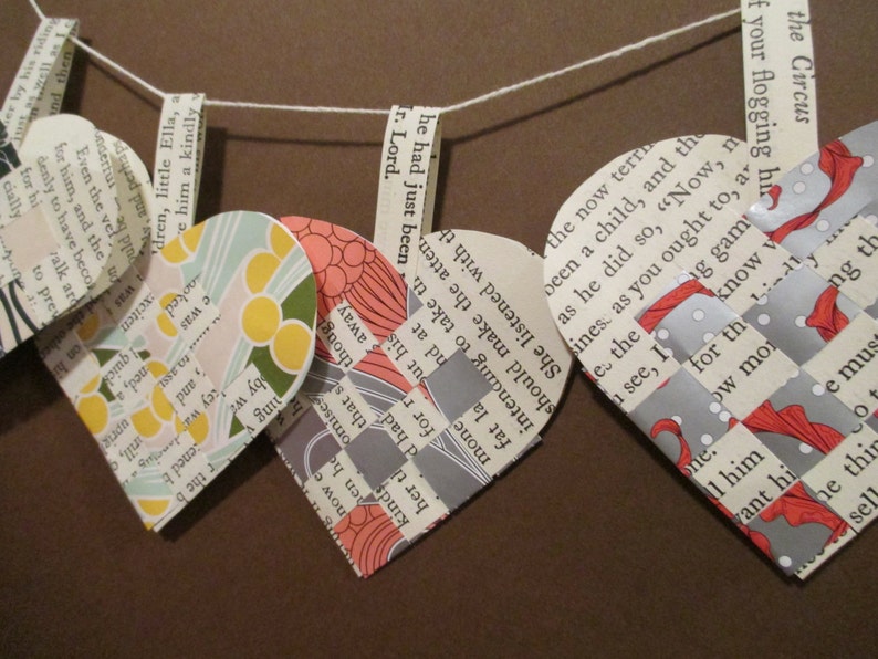 Scandinavian Paper Hearts - Etsy