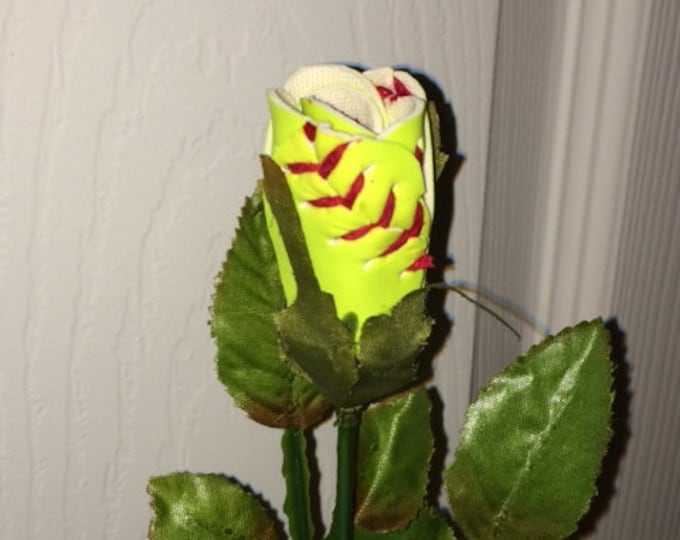 Sports Rose - Softball - Etsy