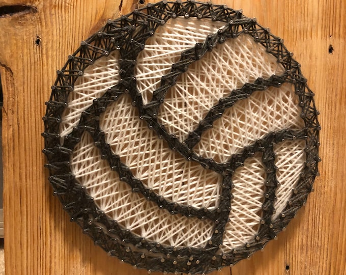 String Art Sign Volleyball - Etsy