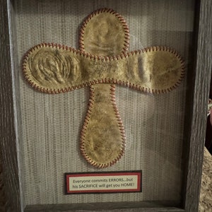 Shadow Box Baseball Cross - Etsy