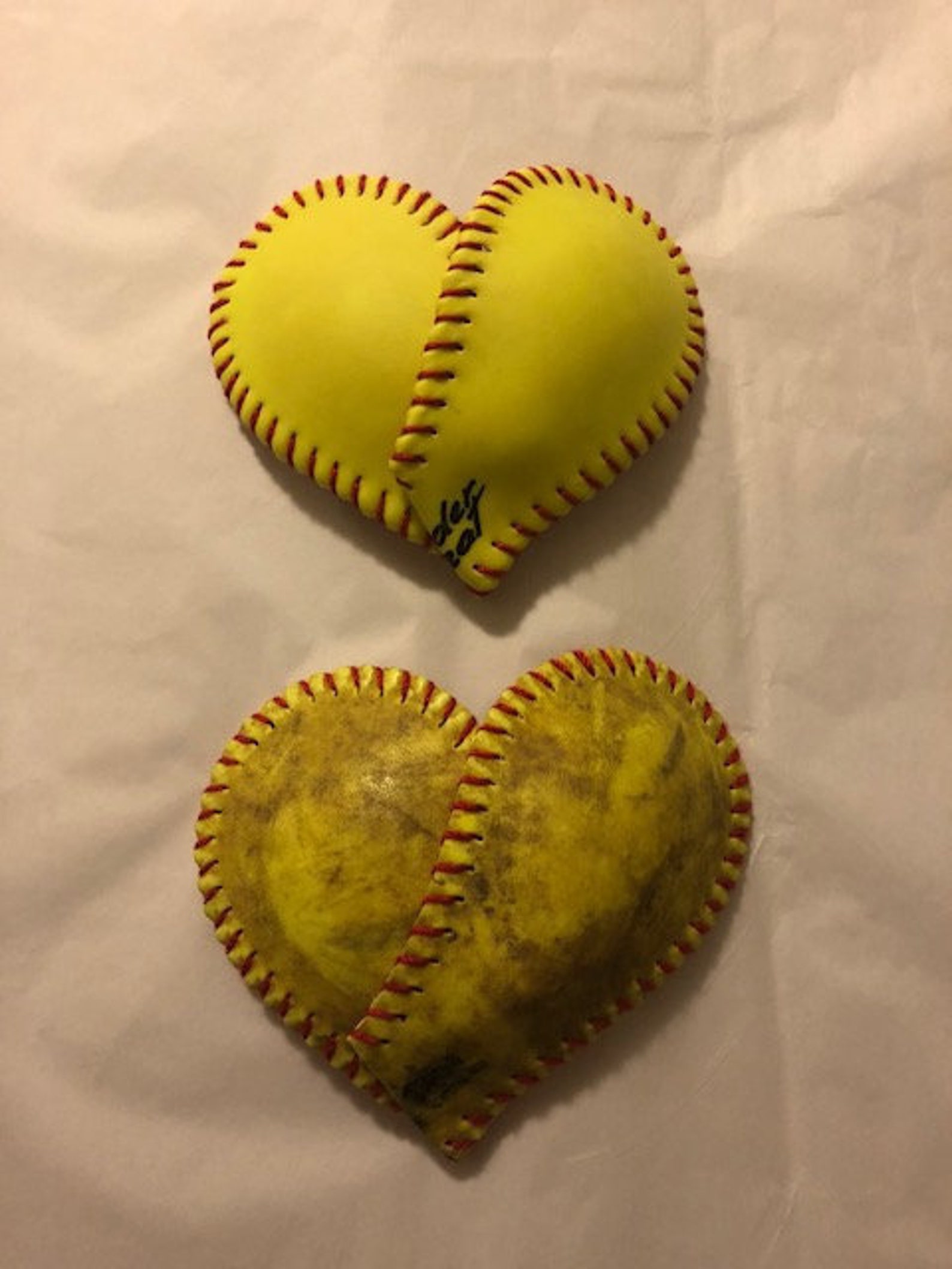 Baseball or Softball Heart - Etsy
