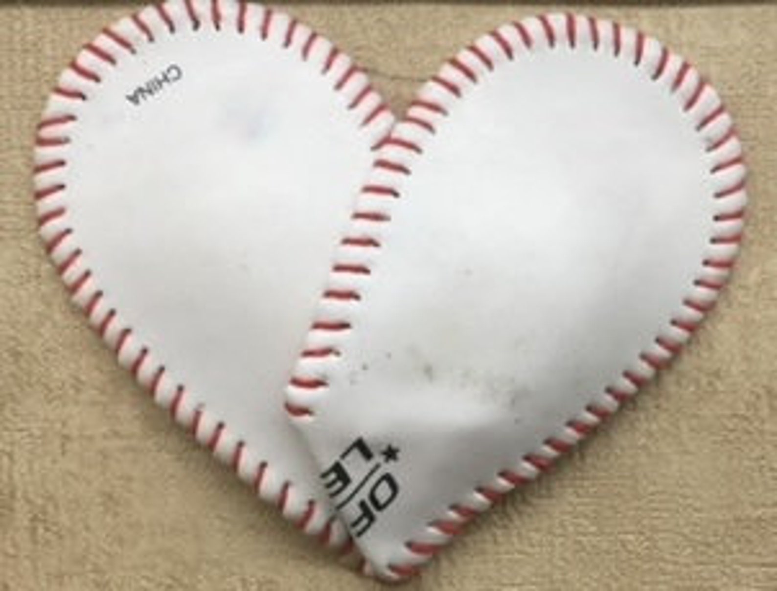 Baseball or Softball Heart - Etsy