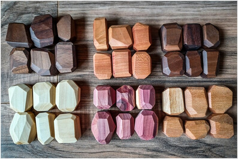 Montessori Wooden Balance Rocks - Etsy