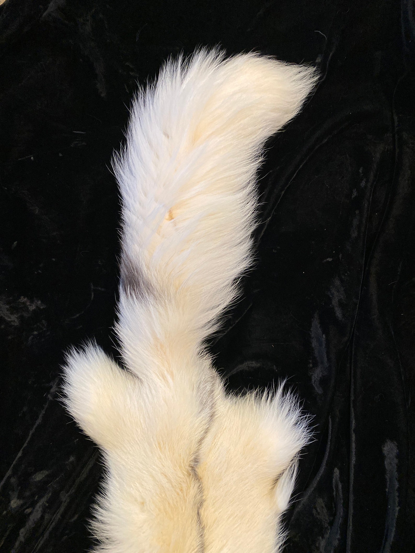 Vintage Full Fox Fur Wrap Stole Shawl Scarf White Wedding | Etsy