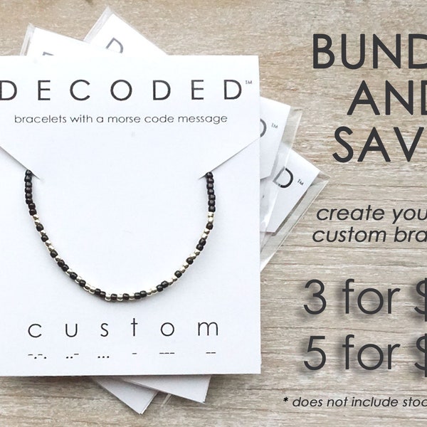 Morse Code Jewelry - Etsy