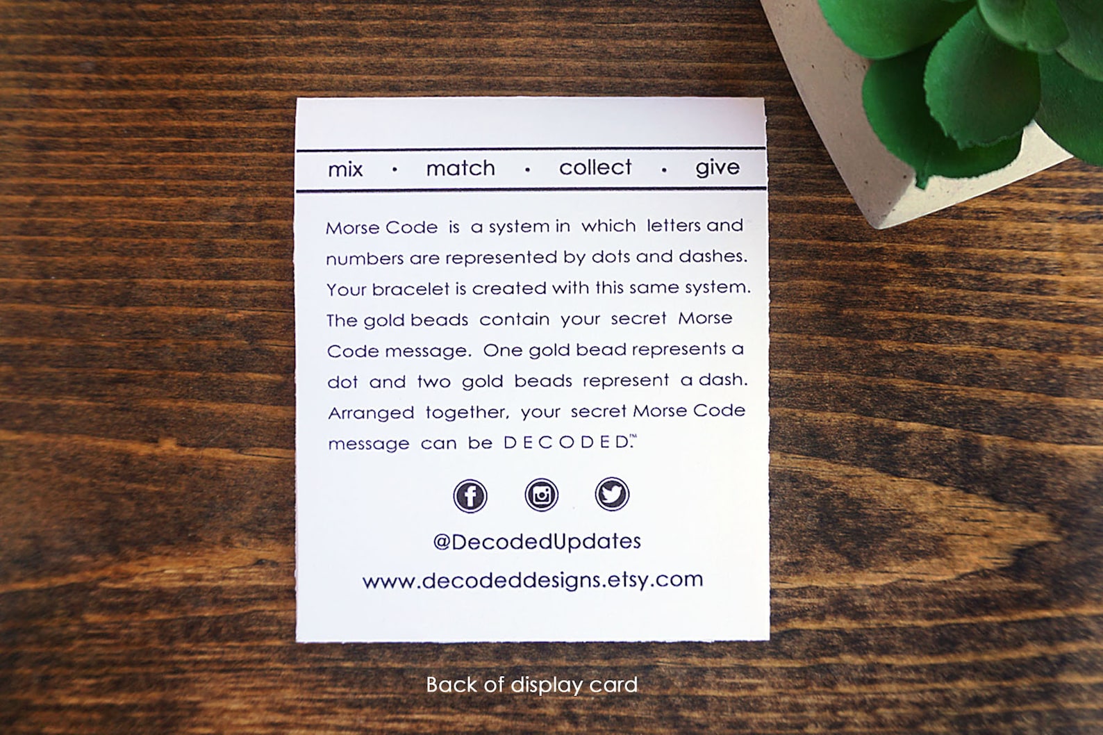 MAGNUM OPUS Morse Code Bracelets Latin Phrases | Etsy