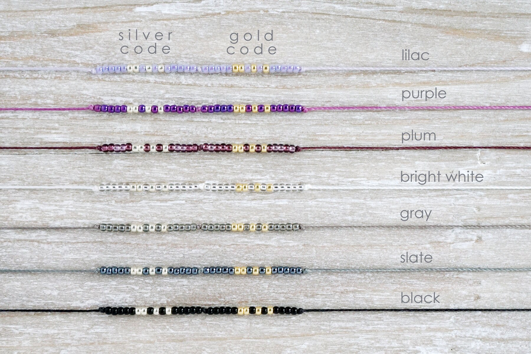 CUSTOM Morse Code Bracelet Personalized Morse Code Jewelry - Etsy UK