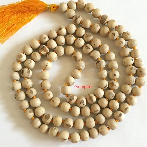 Tulsi Mala Necklace Decreasing Bead Size 108 Prayer Beads - Etsy