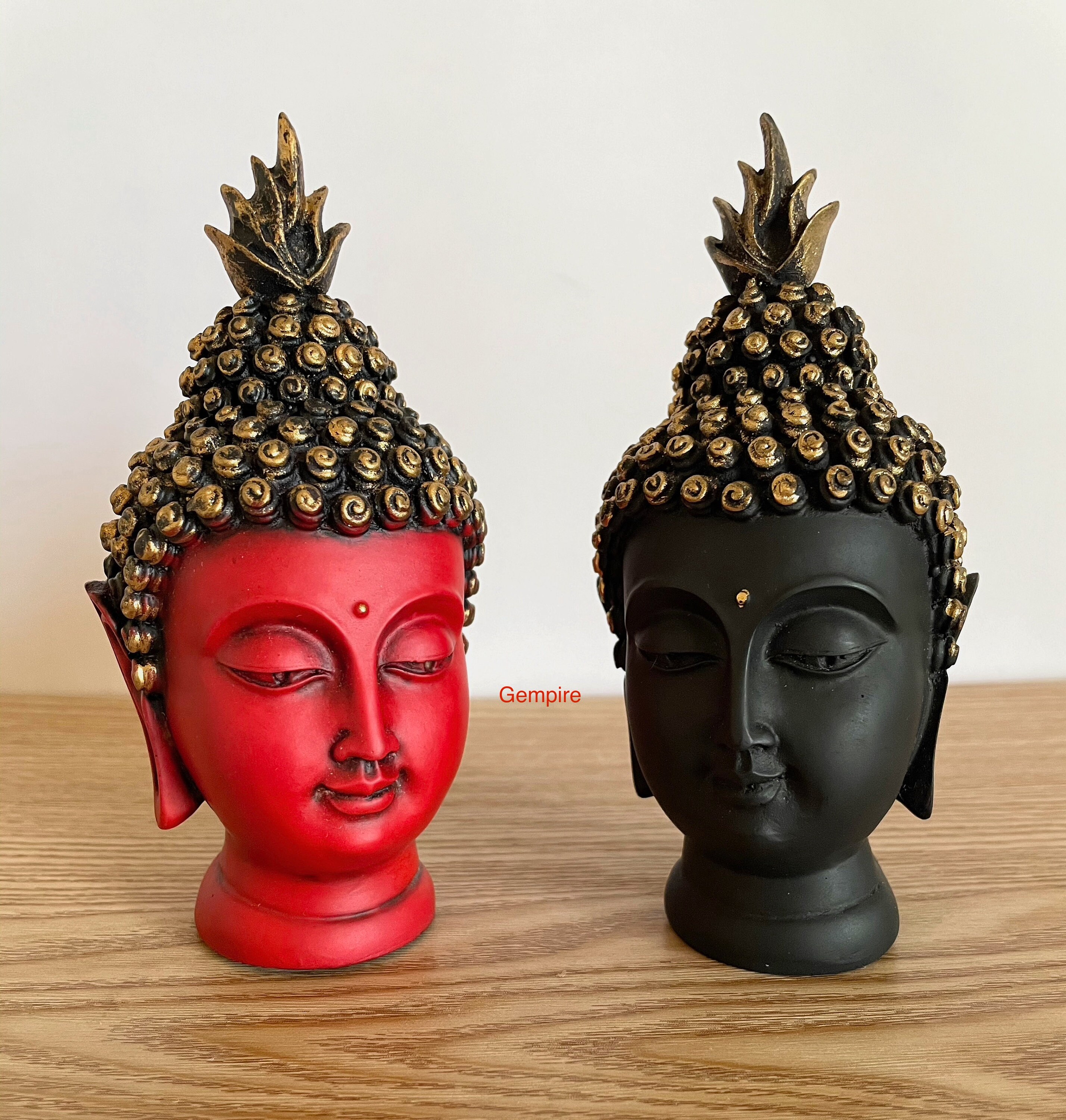 Buddha Head Statue 5.5 Buddha Sculpture Meditation - Etsy