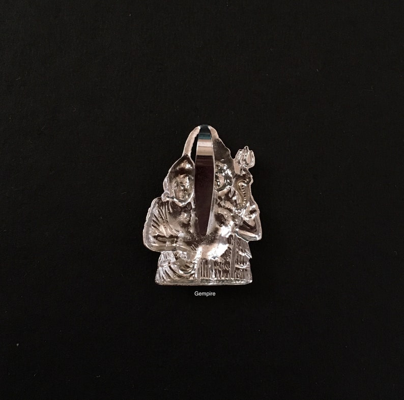 Silver Shiva Pendant Sterling Silver Oxidised Lord Shiva - Etsy