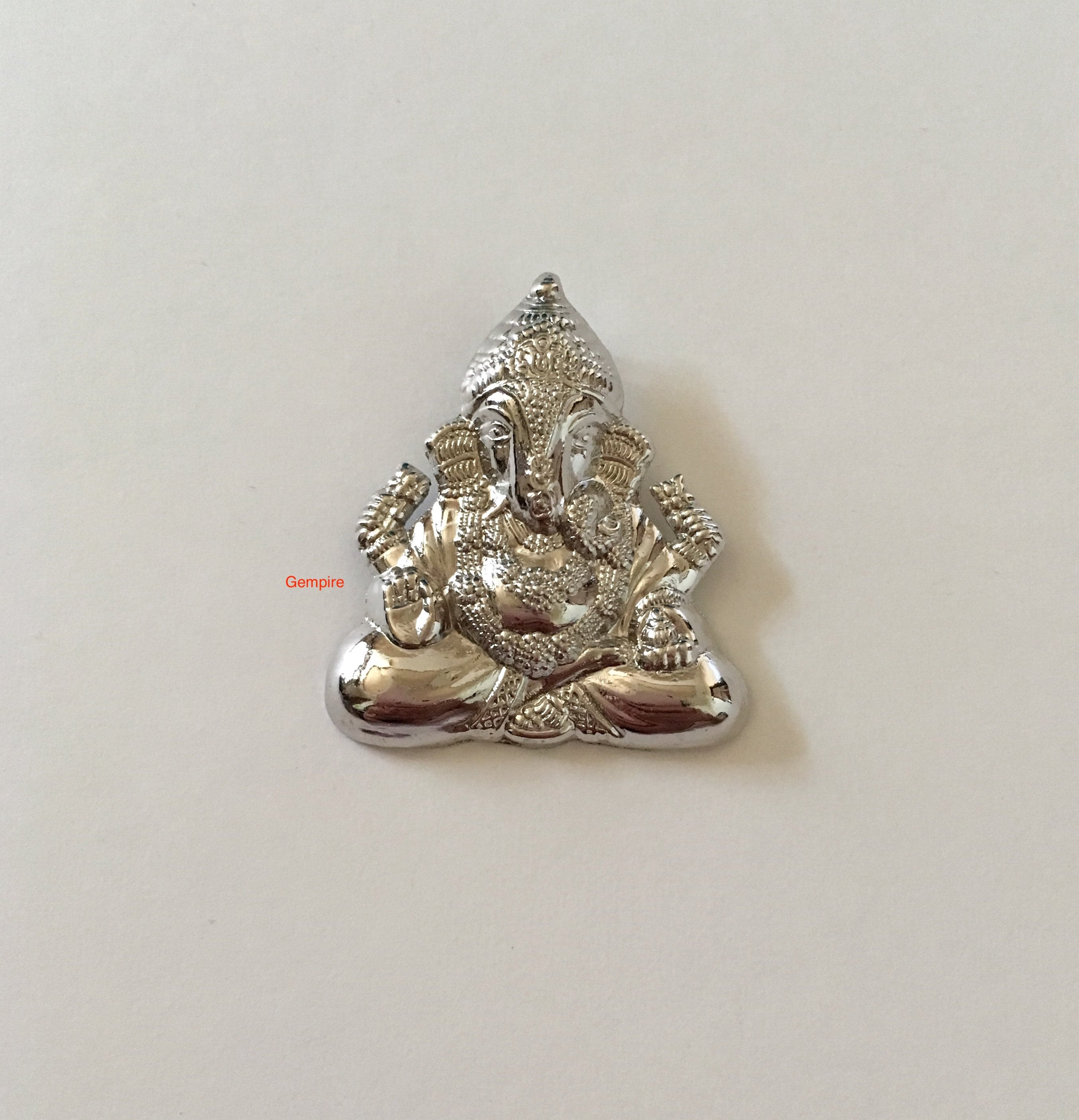 Silver Ganesh Pendant 925 Sterling Silver Ganesha Charm | Etsy