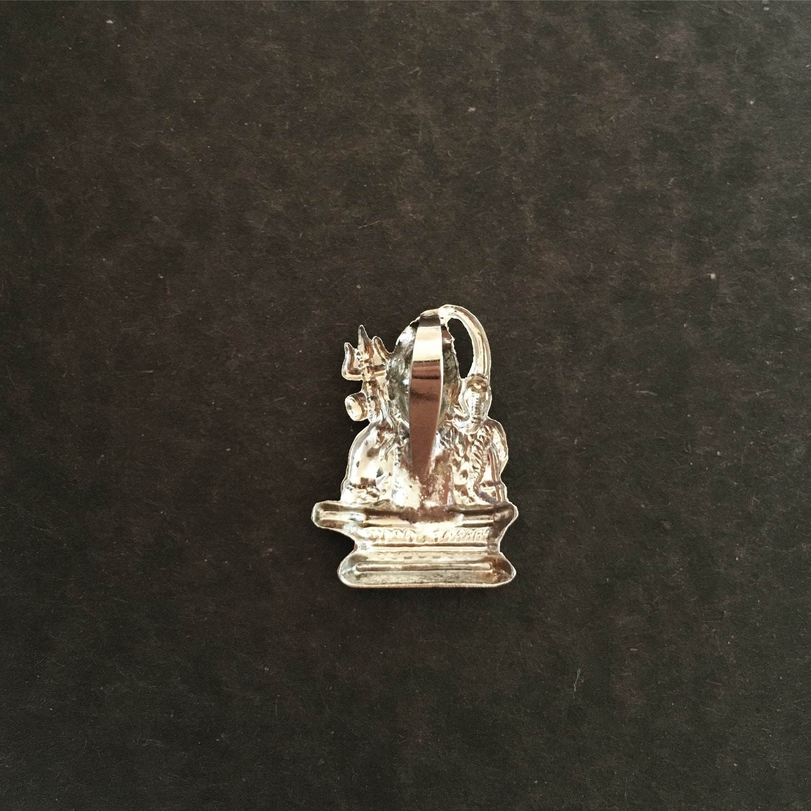 Shiva Pendant Sterling Silver Shivling Pendant Shiva Charm - Etsy