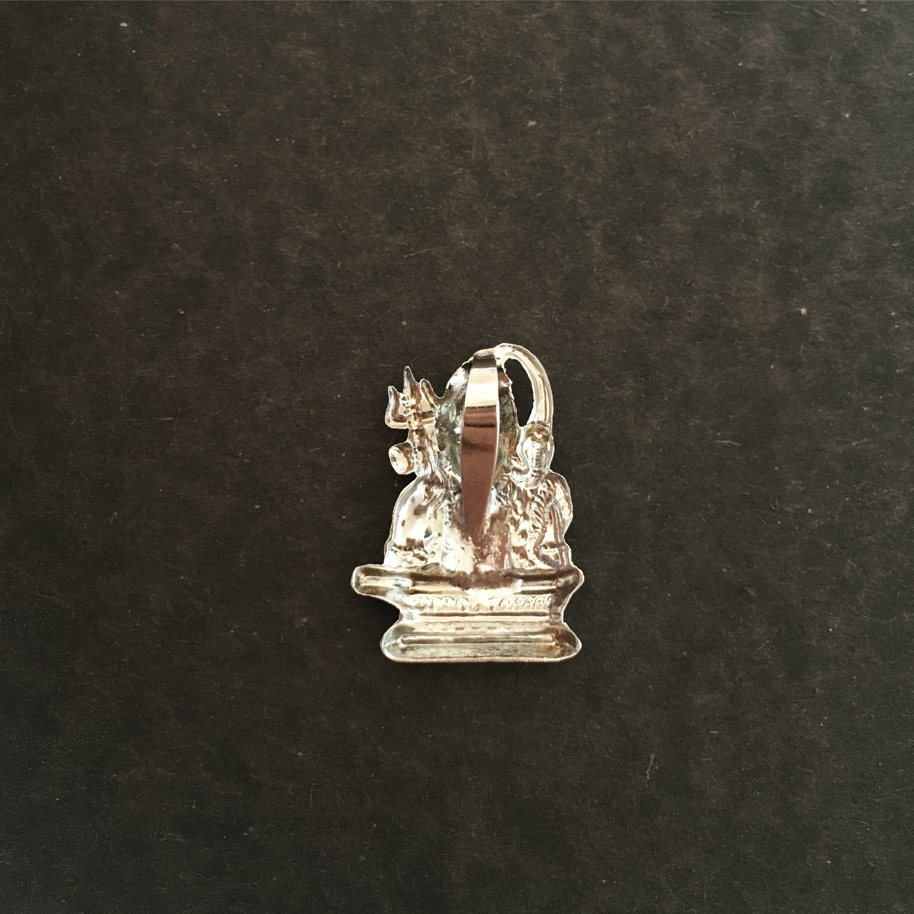 Shiva Pendant Sterling Silver Shivling Pendant Shiva Charm | Etsy