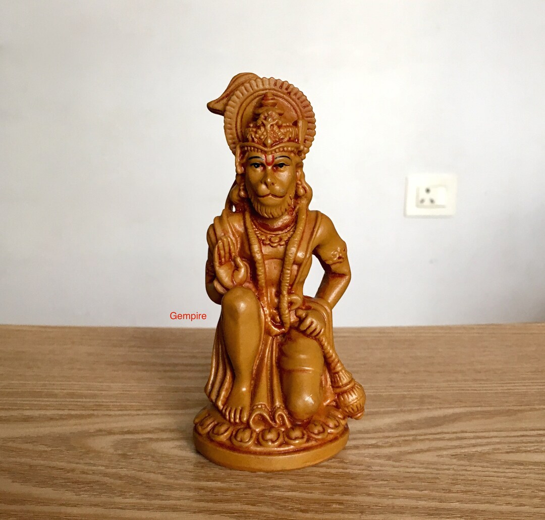 Hanuman Statue 5.25" India Statue Lord Hanuman Idol, Hindu Deity God ...