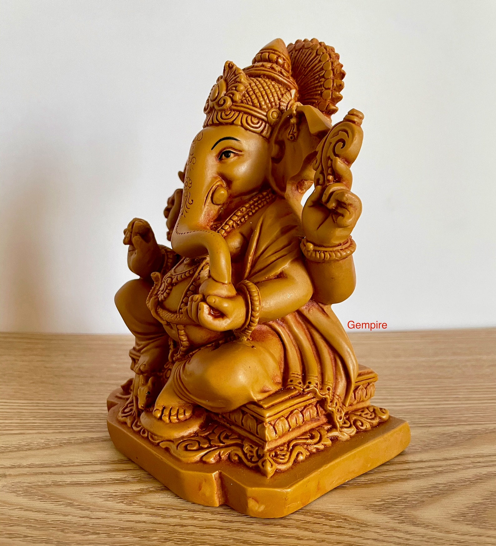 Ganesha Statue 6.5 Lord Ganesha Sculpture Ganesh | Etsy