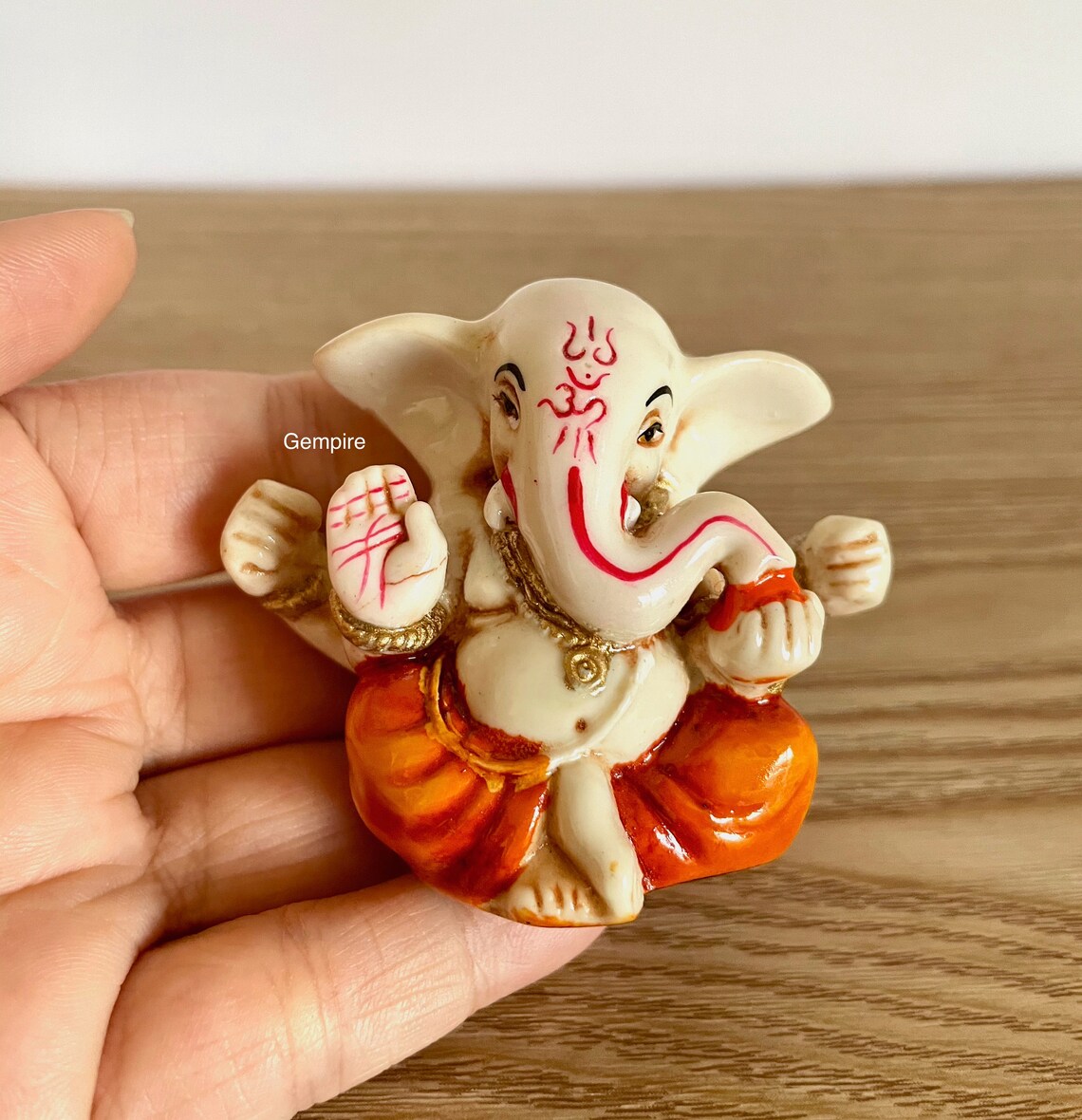 Ganesha Statue 2 Lord Ganesh Statue Hindu God - Etsy