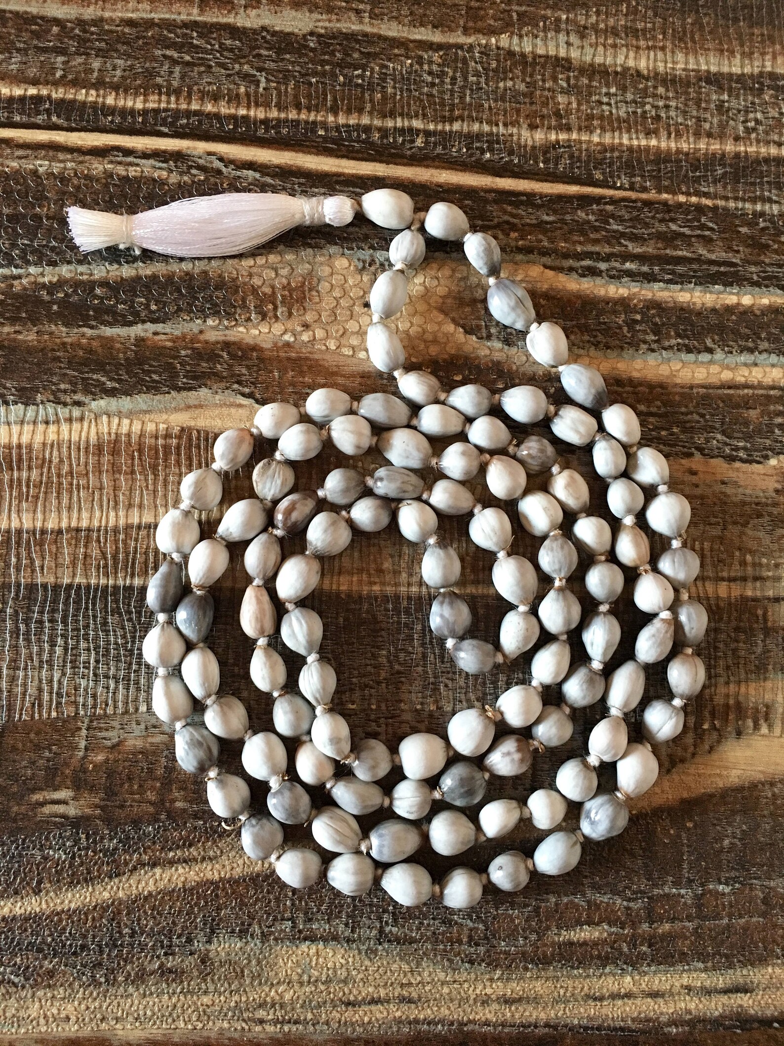 Vaijayanti Mala Beads Necklace Vaijanti Seeds Beads 108 India | Etsy