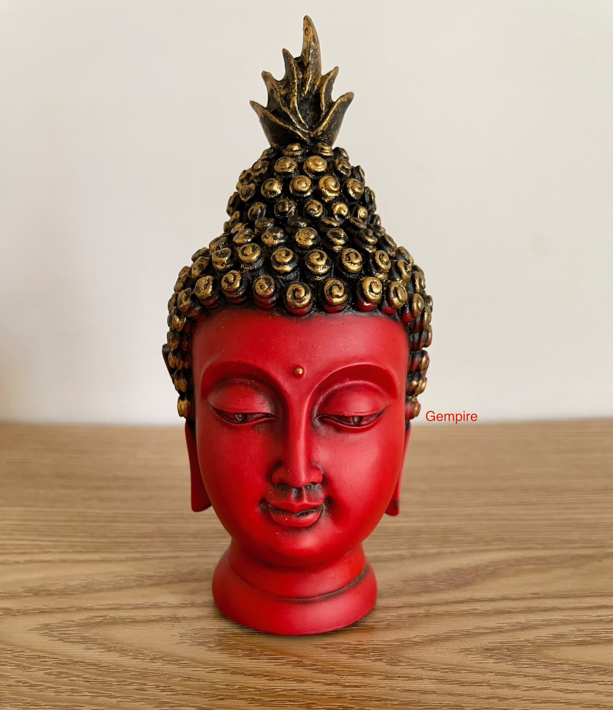 Buddha Head Statue 5.5 Buddha Sculpture Meditation - Etsy