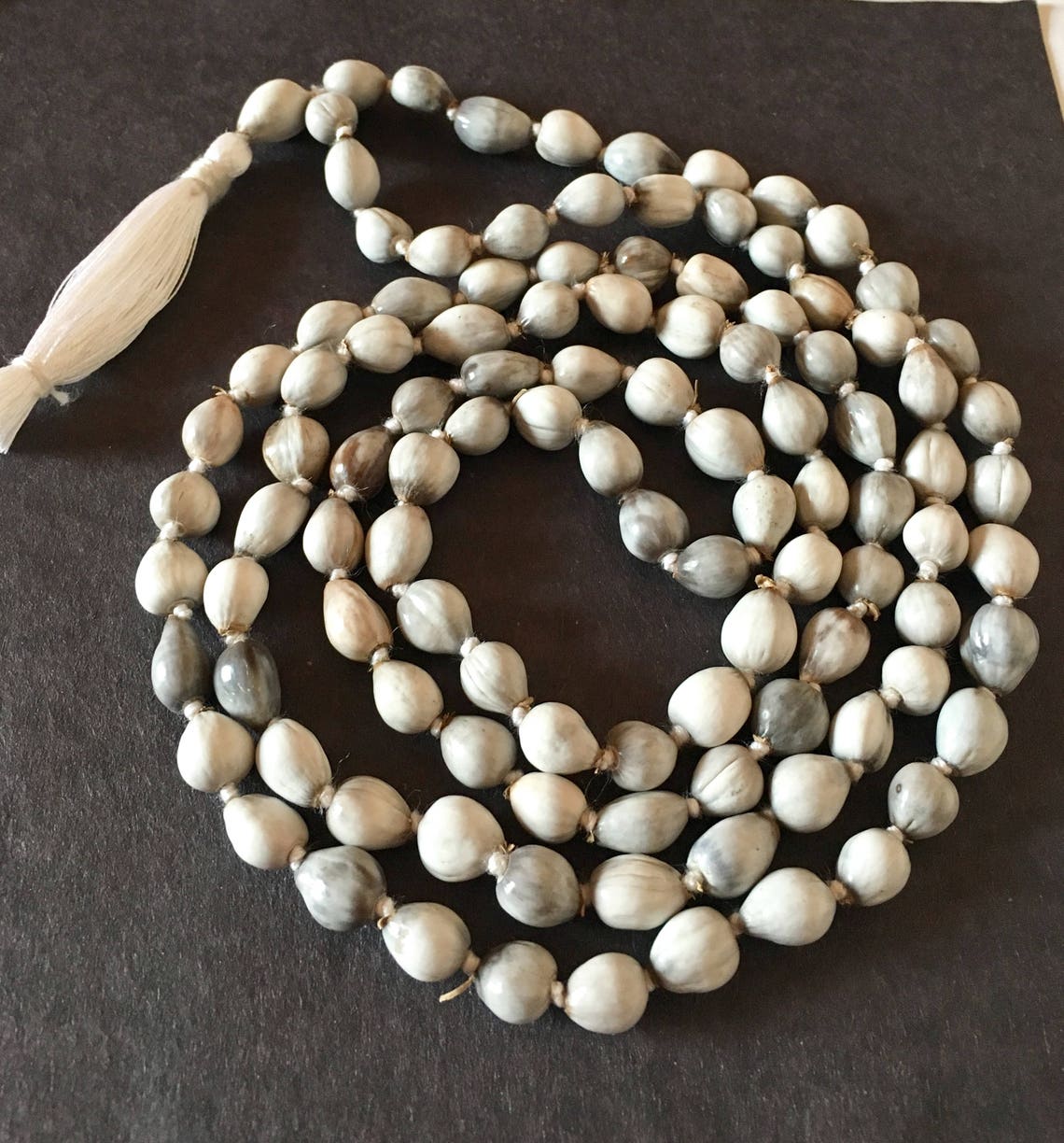 Vaijayanti Mala Beads Necklace Vaijanti Seeds Beads 108 India | Etsy