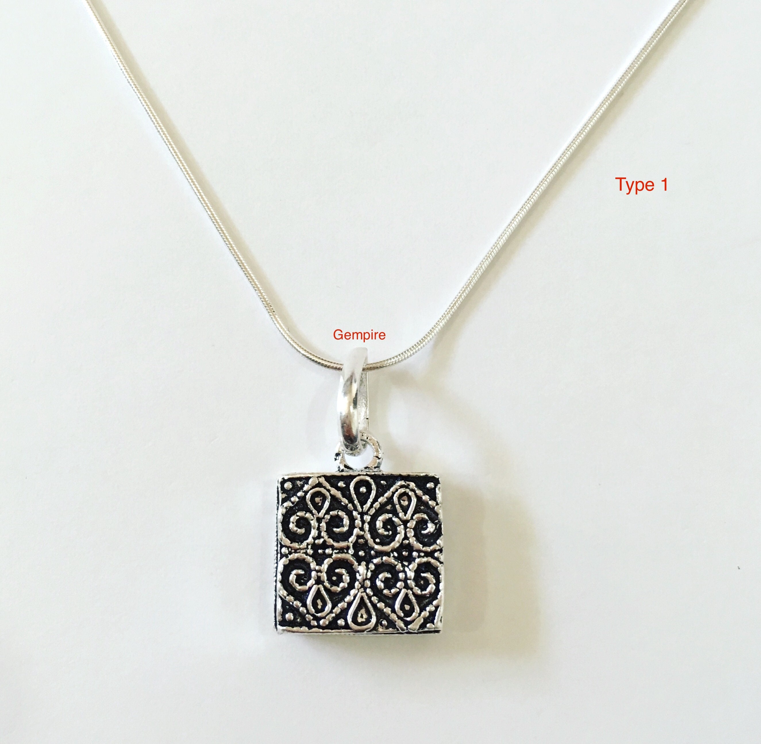 Sterling Silver Locket India Kavach Antique Taweez Silver | Etsy