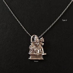 Shiva Pendant Sterling Silver Shivling Pendant Shiva Charm - Etsy