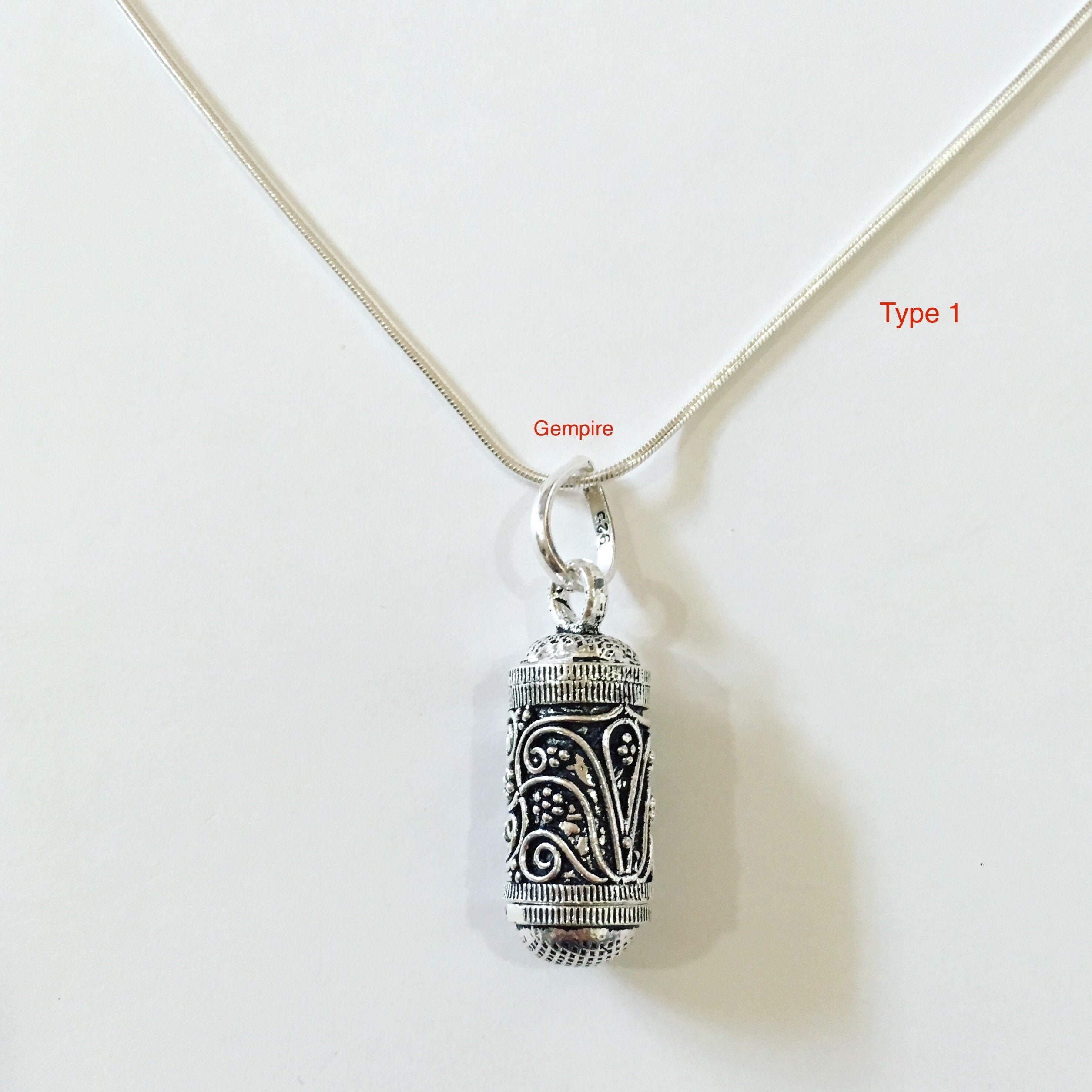 Sterling Silver Prayer Locket Pendant 925 Silver Locket - Etsy