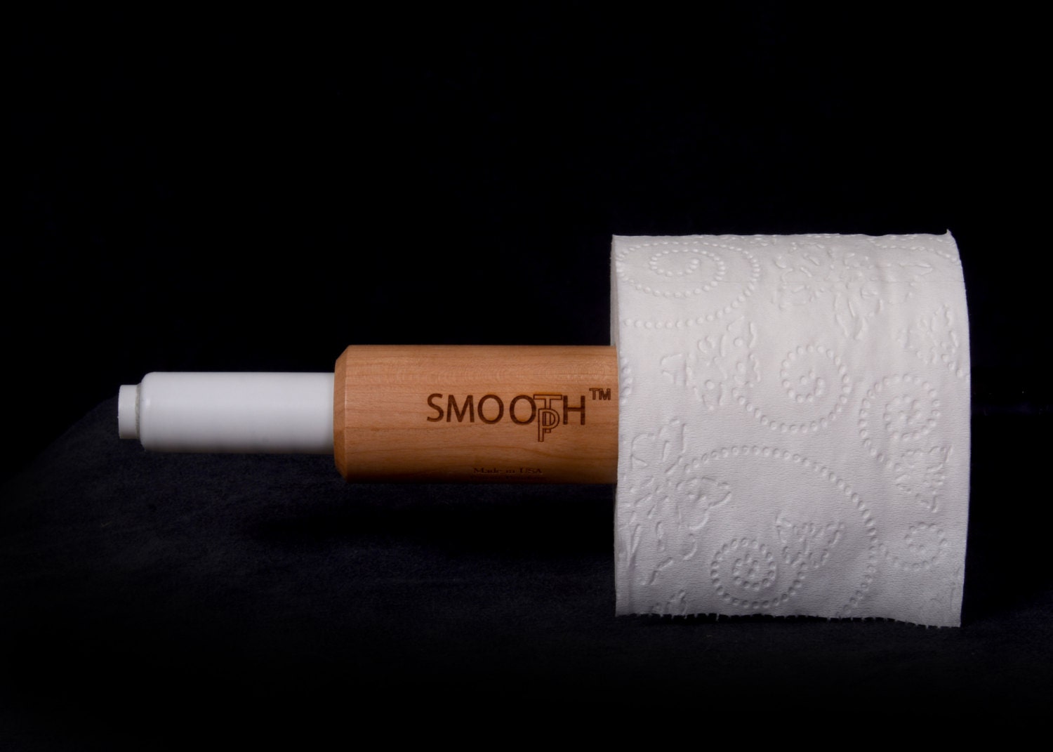 Smooth TP Handcrafted Wooden Roller for Toilet Paper - Etsy