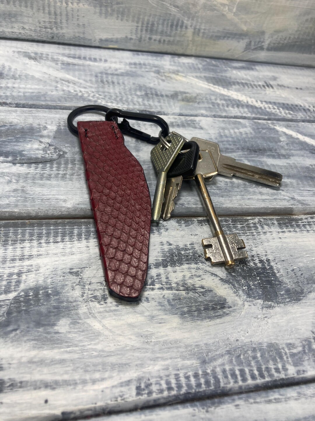 Exclusive Handmade Snake Skin Keychain - Etsy
