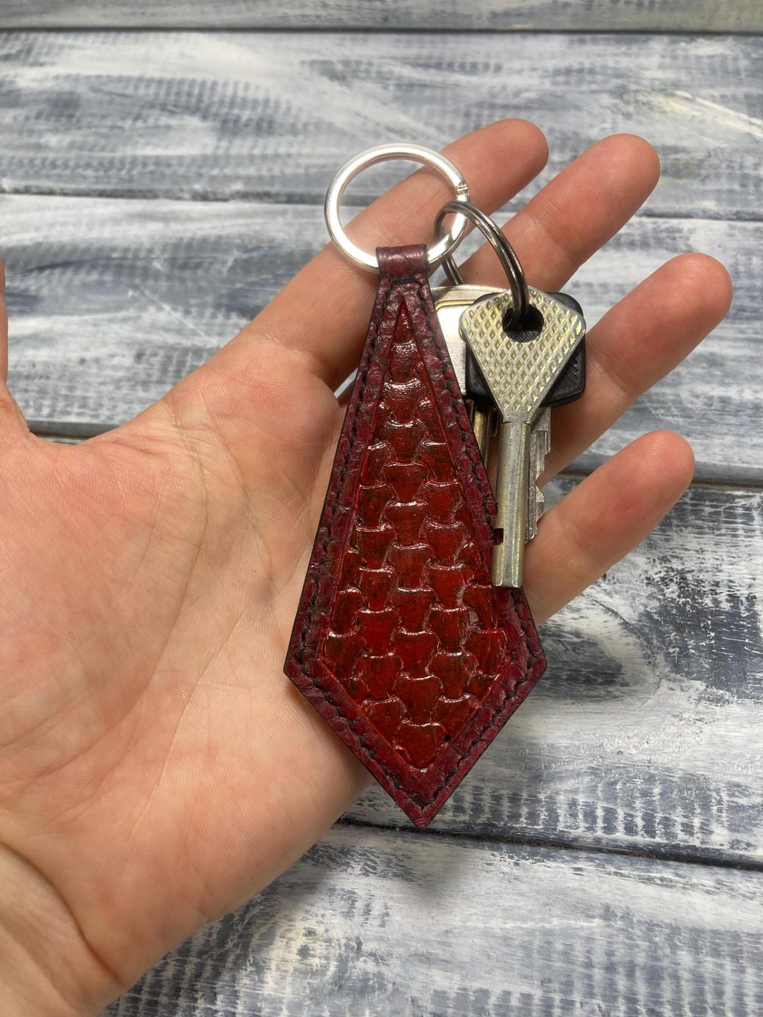 Unique Exclusive Snake Skin Keychain - Etsy
