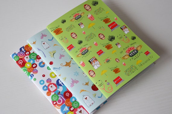 QUADERNO A5 SOFT TOUCH Graphic TV Series Princess Social | Etsy