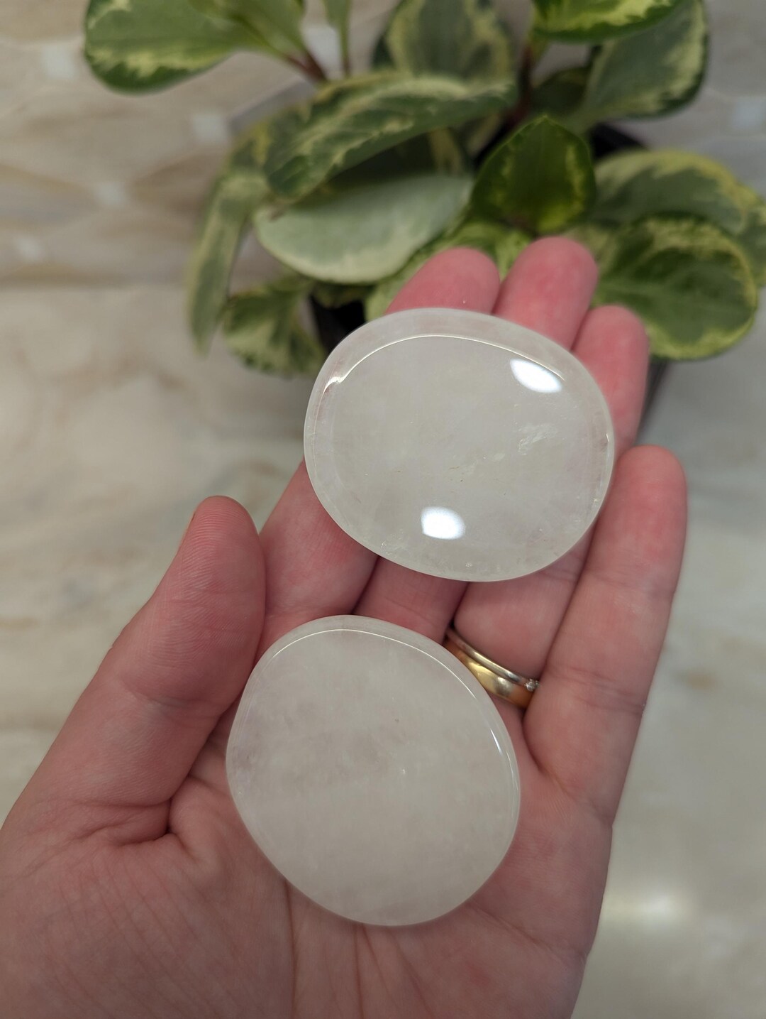 Re-stocked Milky Quartz Phone Holder/phone Stand/ Phone Accessory - Etsy