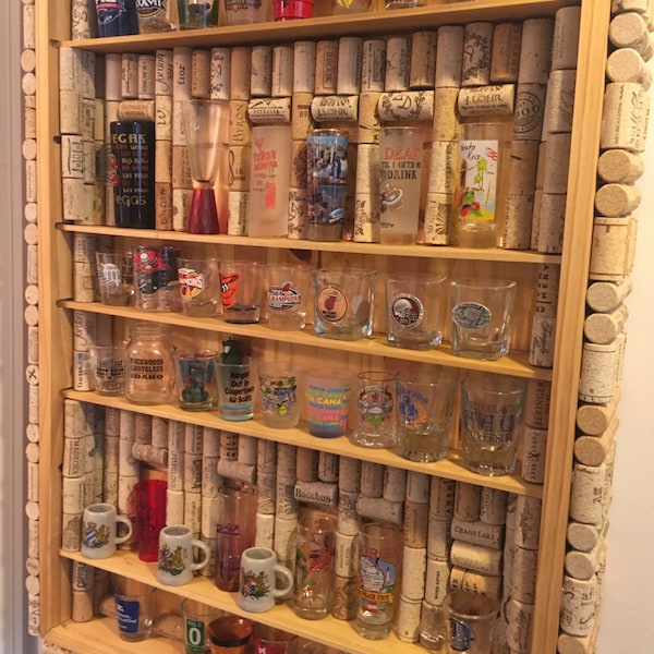 Shot Glass Display - Etsy