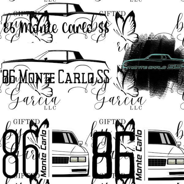 Monte Carlo Ss Svg - Etsy
