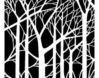 Tree Stencil | Etsy