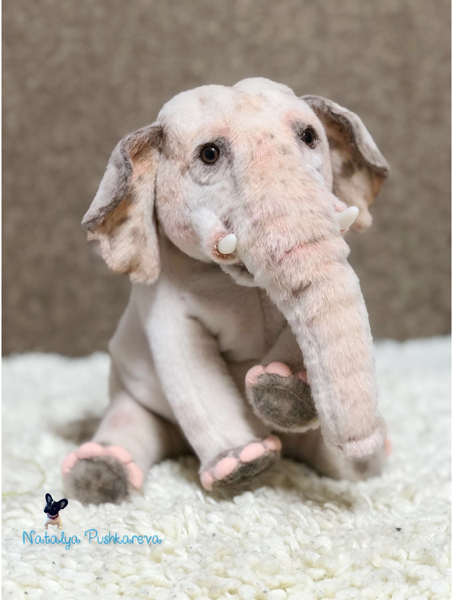 Realistic toy Elephant 114 in29 cm MADE TO ORDER | Etsy