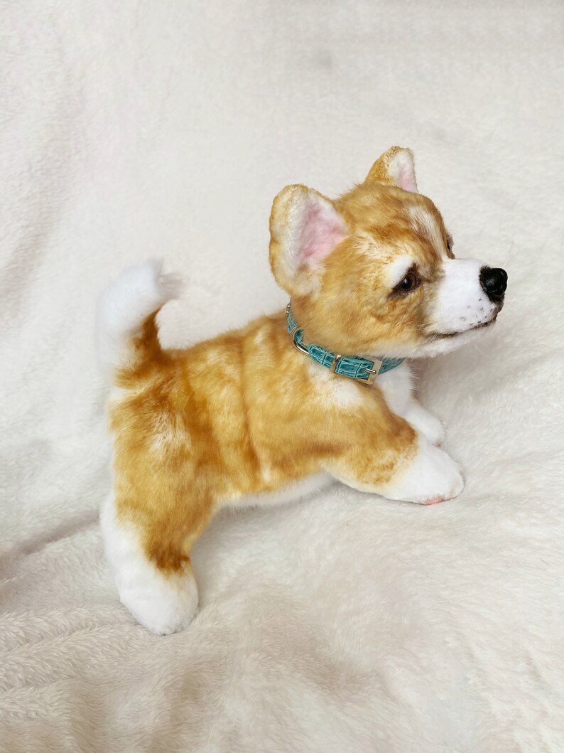 Realistic toy Welsh Corgi puppy/dog 13 in 33 cm MADE TO | Etsy