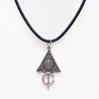 Very Old Silver Berber Fibula (tazerzit) With Enamel From MOROCCO ...