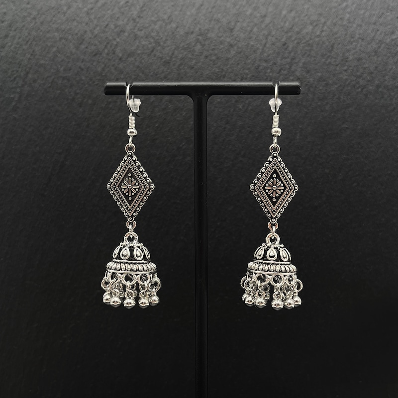 Jhumka Earrings - Etsy