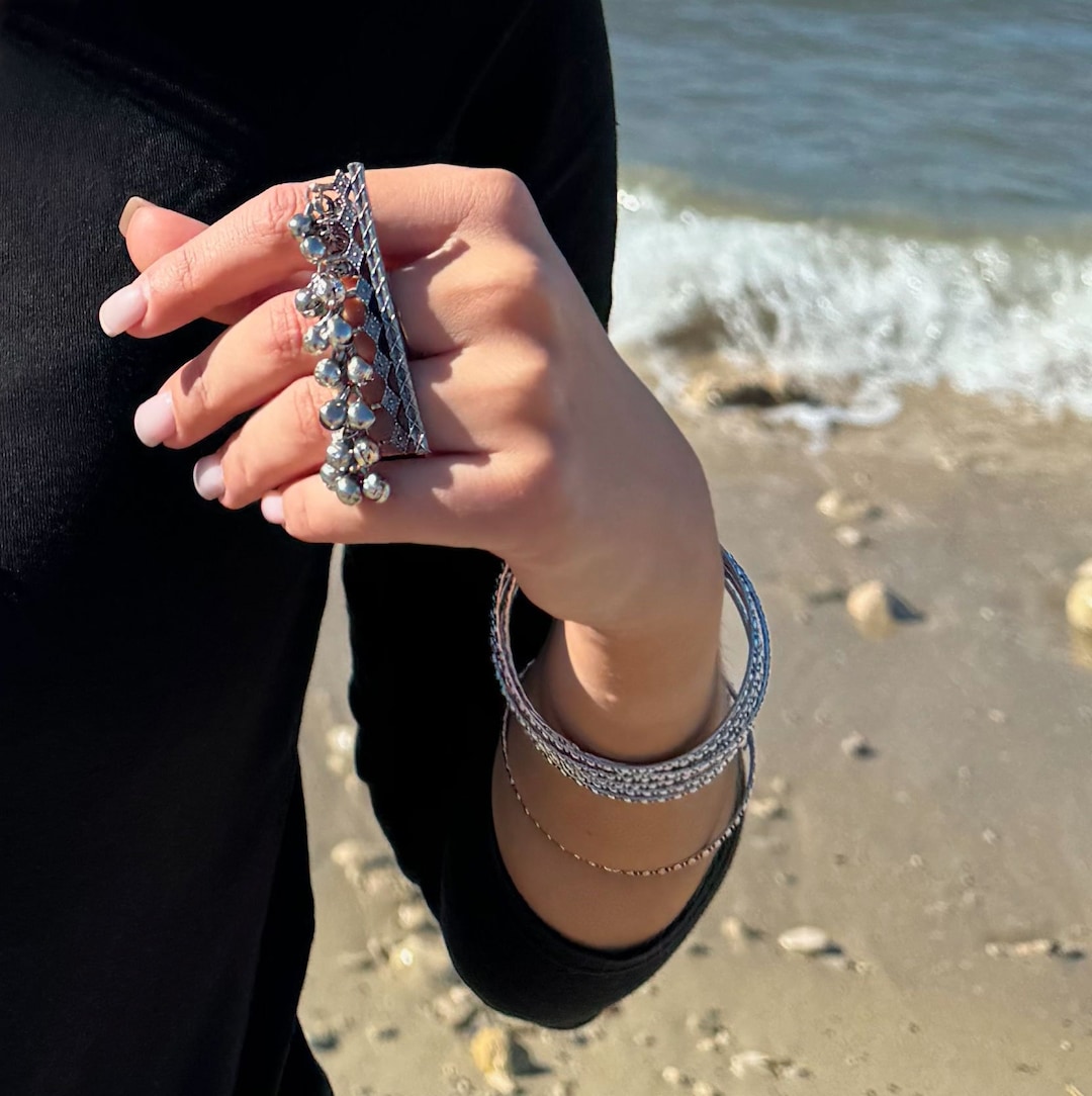 Vintage Rajasthani Ring With Bells / Indian Boho Ethnic Boho Jewelry - Etsy