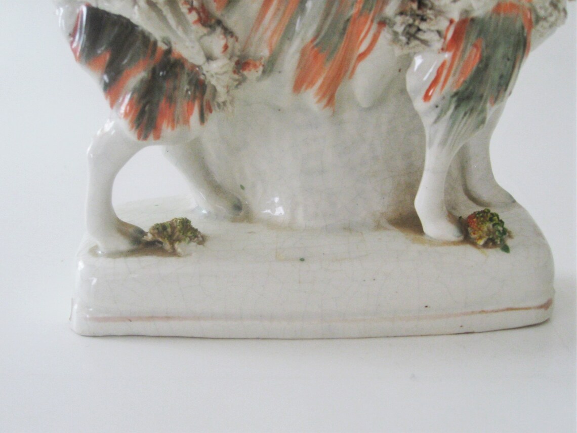 Staffordshire "princess Victoria on Billy" Flatback Figurine, England ...