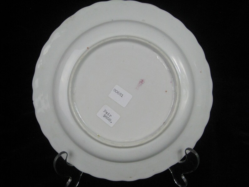 18th C. DERBY PORCELAIN Plates William Longdon England Ca. 1790 PAIR - Etsy