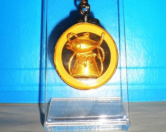 Gold Tone Keychain - Etsy