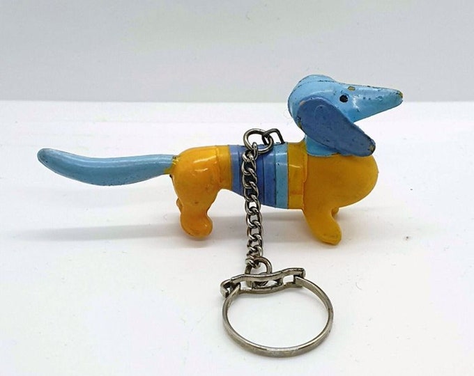 1972 Olympic Games Munich Original Mascot Waldi DACHSHUND DOG Keychain ...