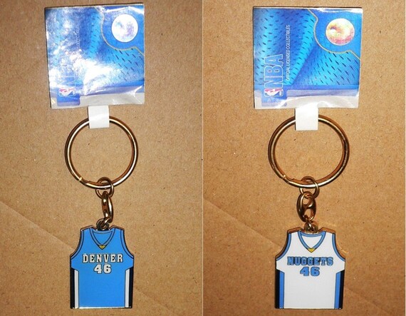 Vintage Souvenir NBA Basketball Denver Nugget Keychai… - Gem