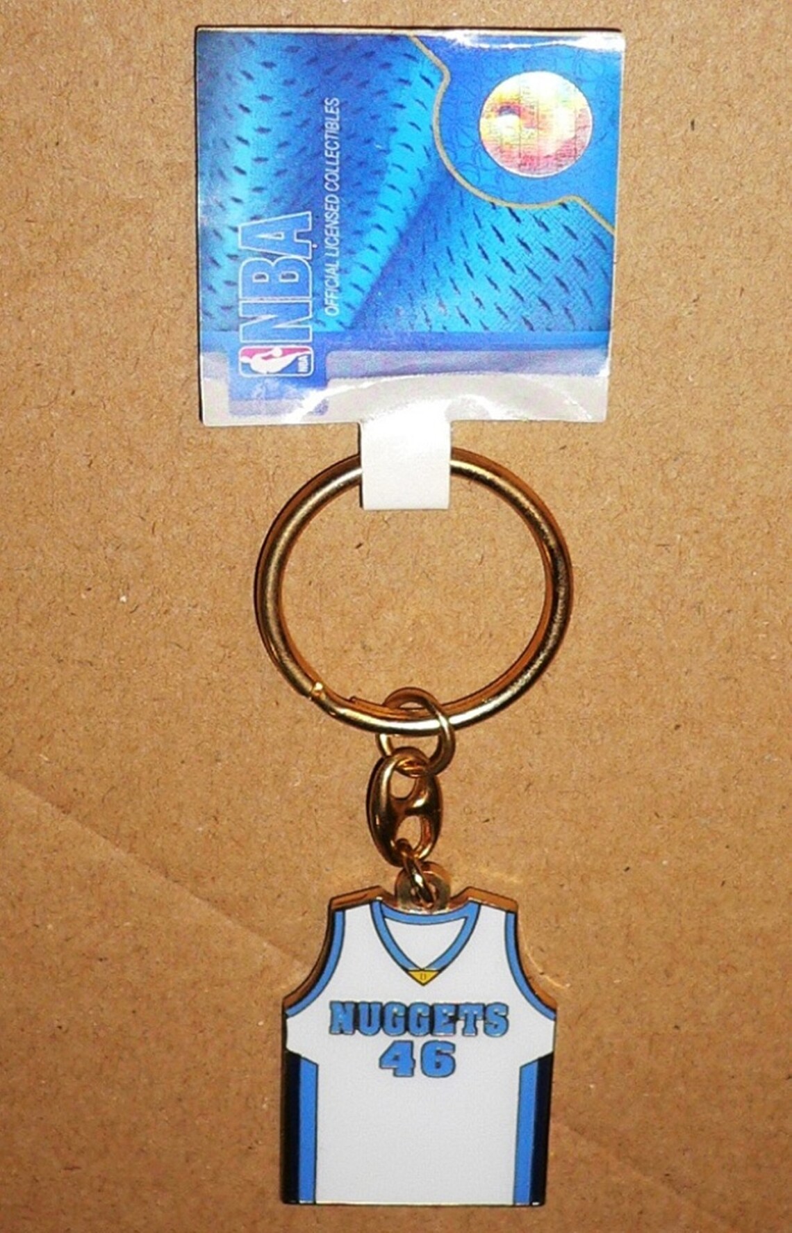 Vintage Souvenir NBA Basketball Denver Nugget Keychain Very - Etsy