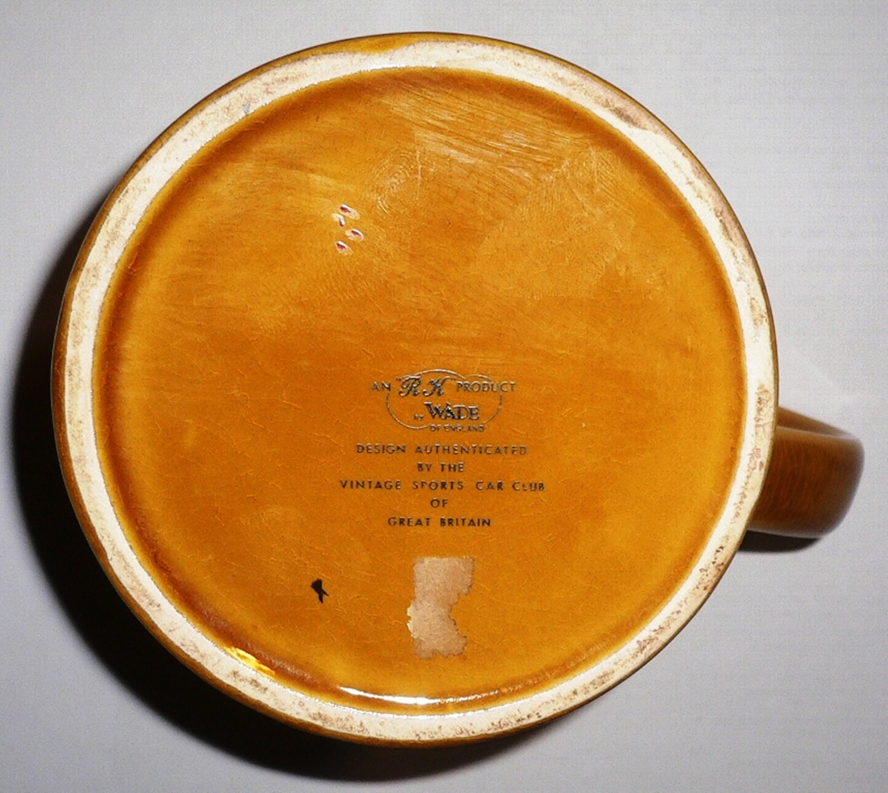 Vintage Alfa Romeo 1924 Large Ceramic Beer Stein Mug by R K Wade ...