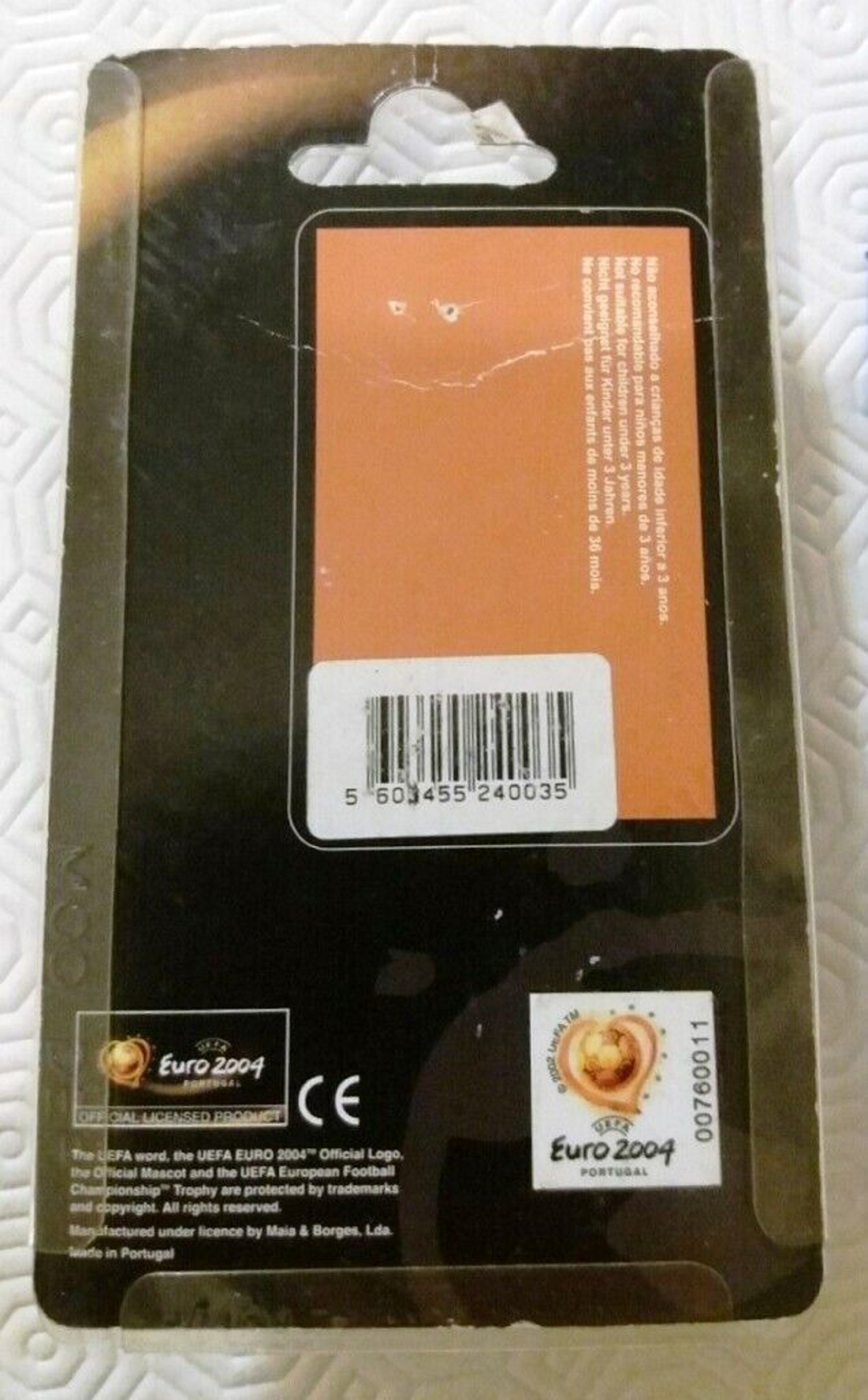 UEFA European Football Championship Portugal Original PVC Mascot Kinas ...